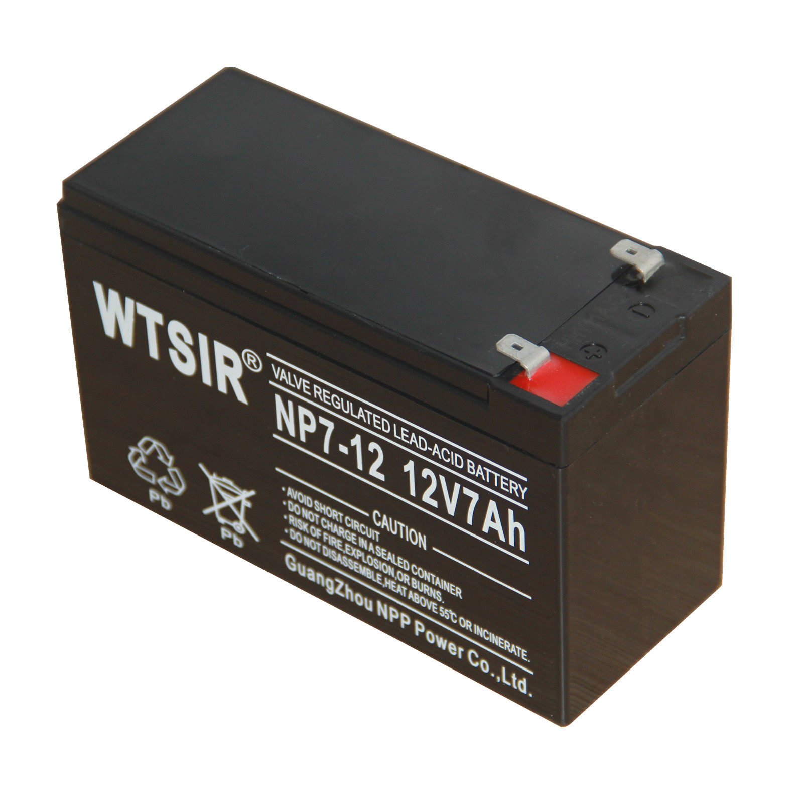 UPS不间断电源专用 12V 7.5AH 7AH 铅酸免维护电池 UPS更换电池_虎窝淘