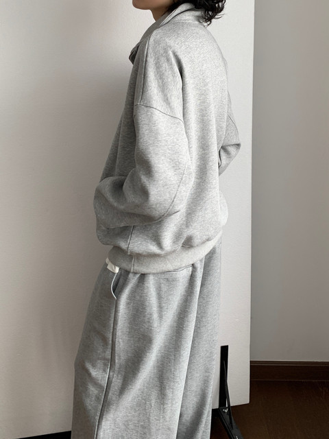 One-liner YICHEN half-zipper sweatshirt high-neck basic short inner top ...