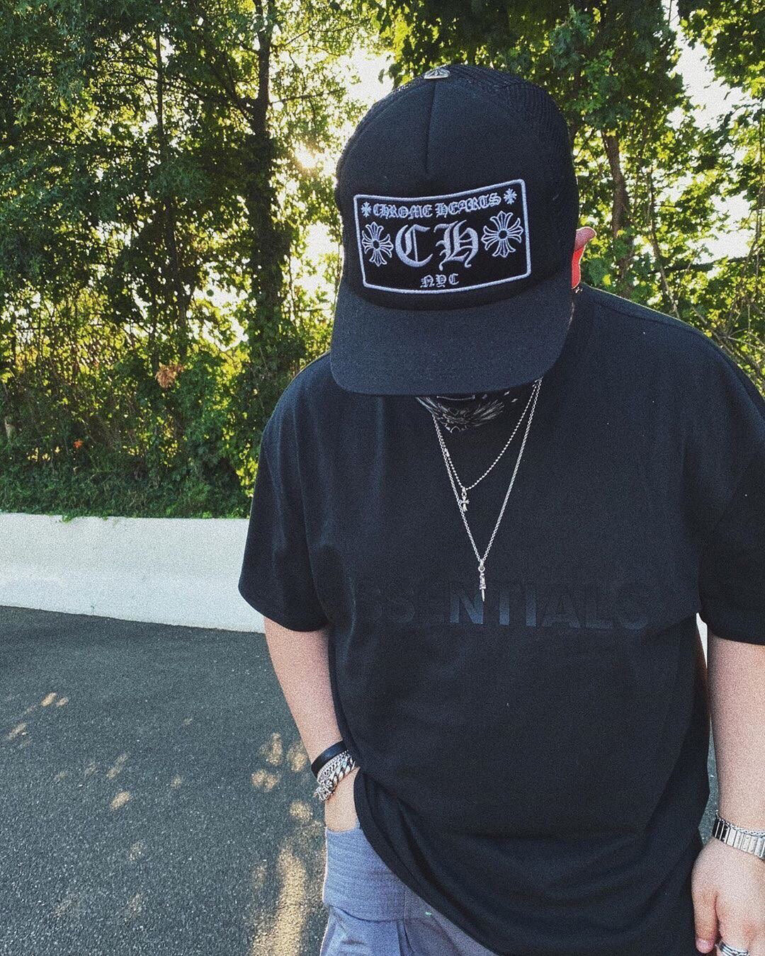 BBOY风体恤女OS厚实棉胸前硅胶字母潮流宽松高街短袖T恤男重磅_虎窝淘