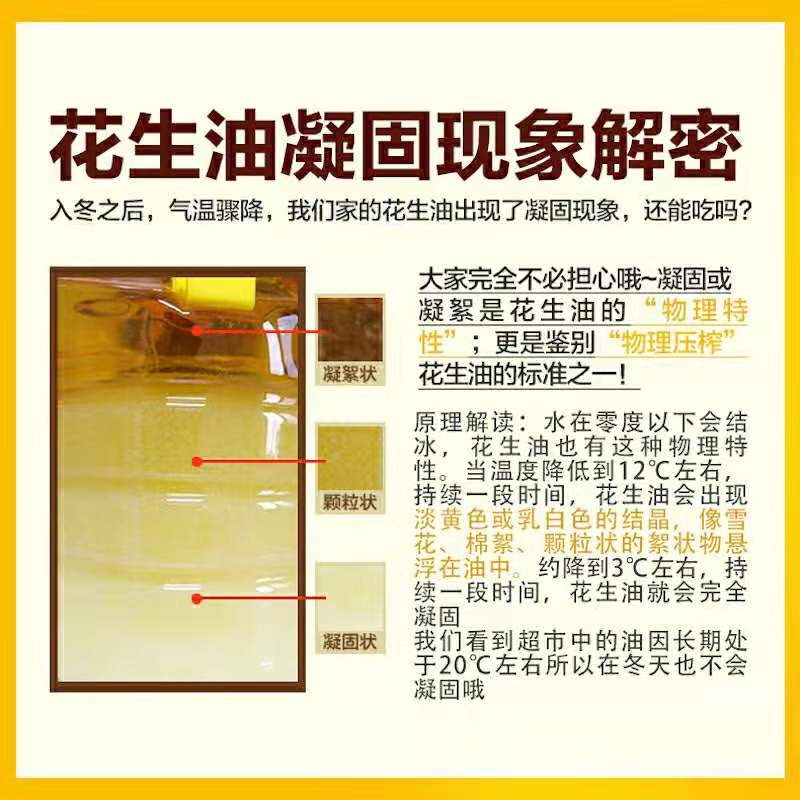 鲁花5S压榨一级花生油5.436L_虎窝淘