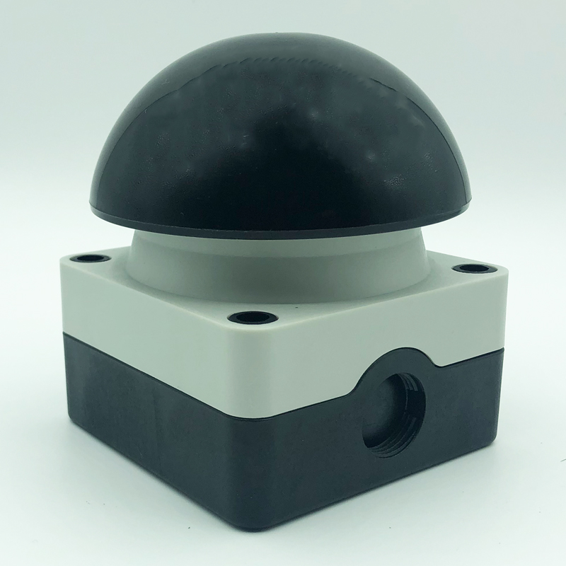 按钮开关防水红色绿黑FAK-S-R-KC10手拍半球形启动键蘑菇头自复位_虎窝淘