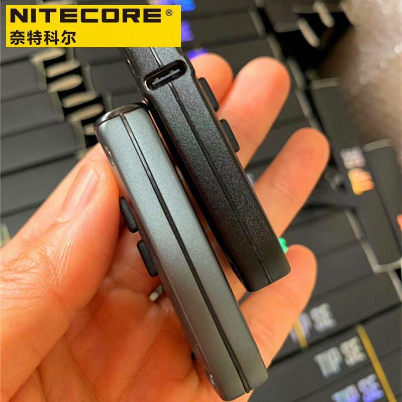 NITECORE TIP SE USB充电迷你钥匙扣强光充电手电筒帽夹强光手电_虎窝淘
