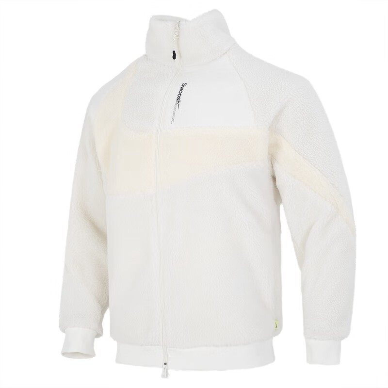 耐克Nike男子双面穿大勾羊羔绒舒适柔软保暖运动外套FB1910-010_虎窝淘