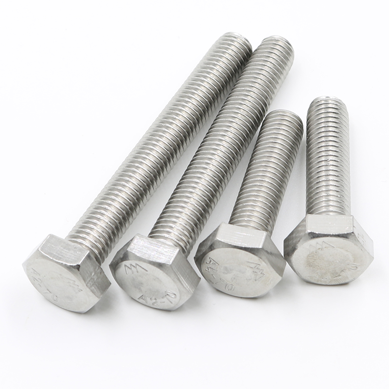 【M14M16】304不锈钢全牙外六角头螺丝M16*30-40-50-60-80-90-150_虎窝淘