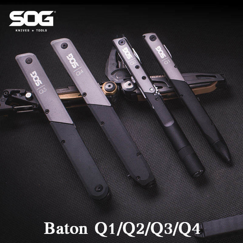 SOG索格Q1/Q2/Q3/Q4笔型多功能户外工具钳折叠野营EDC工具战术笔_虎窝淘