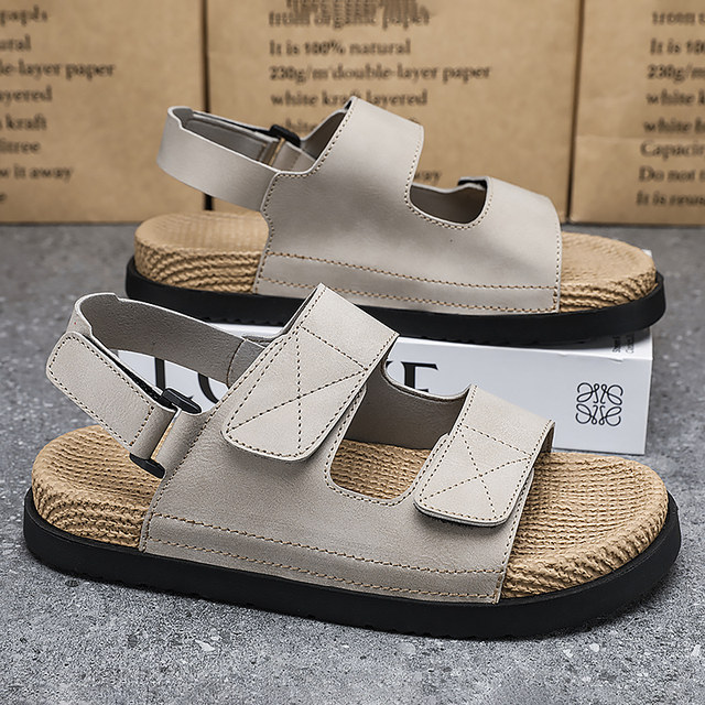 Men's summer wear non-slip and anti-odor Birken Beach Shoes Thick Sole ...
