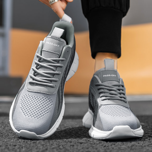 Large size men's shoes for summer men's breathable mesh casual 46 ...
