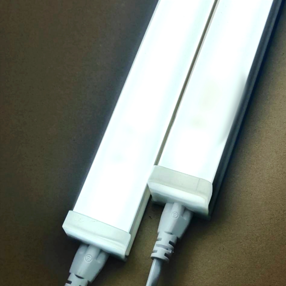 工程t5led一体化灯管T81.2米LED5面发光商用店铺串联灯带开关全套_虎窝淘