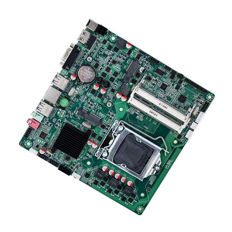全新H81 Thin itx主板1150针双通一体机电脑迷你主机HTPC工控 DC_虎窝淘