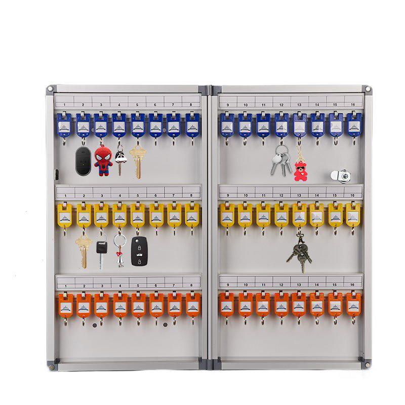 杰丽斯钥匙箱壁挂式钥匙盒钥匙挂钥匙柜房产中介钥匙收纳箱管理箱_虎窝淘