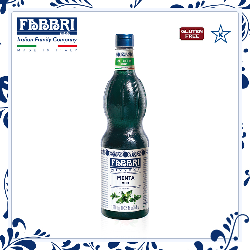 法布芮Fabbri薄荷/绿薄荷糖浆汁Mint Syrup意大利进口 1.3kg/1L_虎窝淘