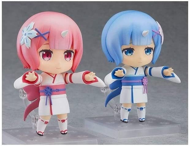 日版现货包邮 GSC re0从零开始拉姆雷姆蕾姆幼年粘土人手办_虎窝淘