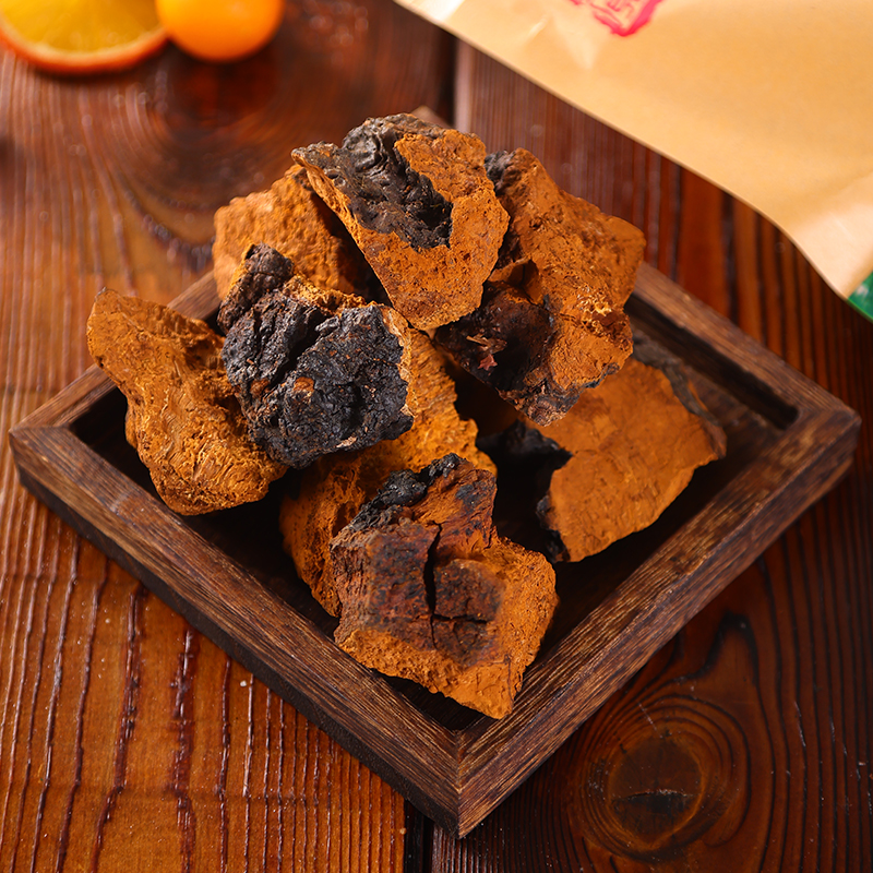 桦树茸俄罗斯进口天然野生桦褐孔菌白桦茸大小块养生茶500g1斤_虎窝淘