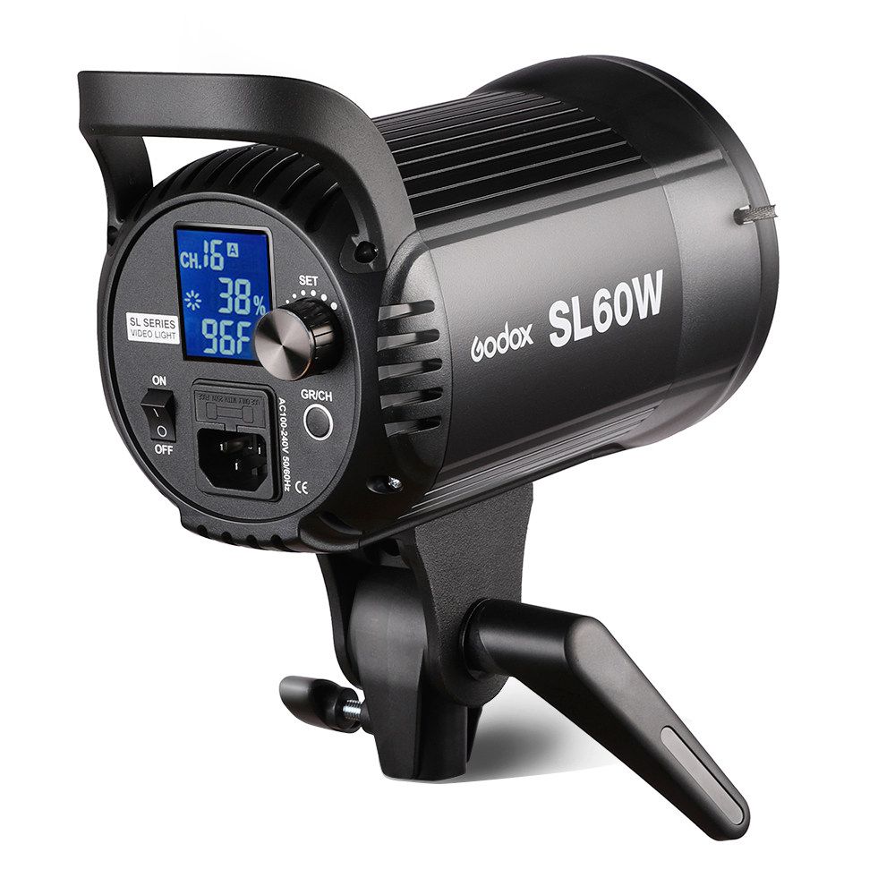 【升级二代】Godox神牛SL60 W Bi双色温直播补光灯LED摄影常亮灯100D直播间太阳灯儿童摄影灯视频拍摄柔光灯_虎窝淘