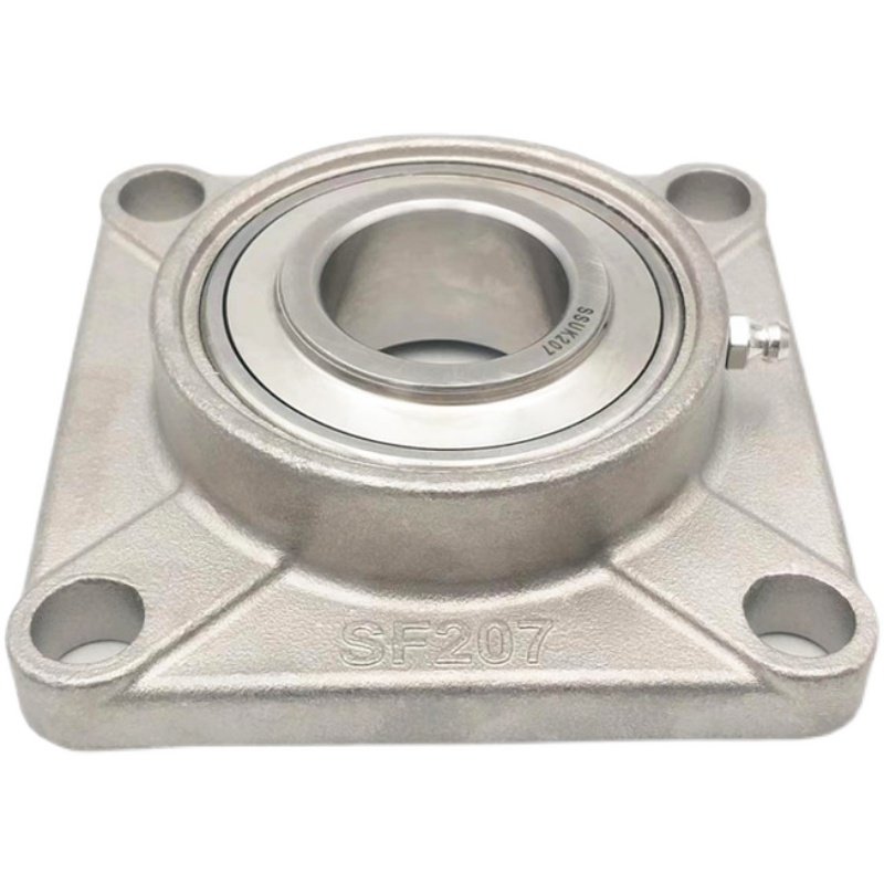不锈钢方形轴承座紧定套 SUKF205 SUKF206 SUK207 SF208 209 210_虎窝淘