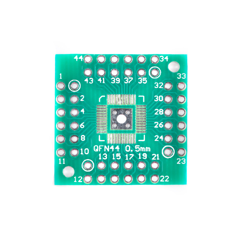 贴片转直插转接板 QFN/QFP/PQFP/LQFP/HTQFP QFN32/44/48转DIP_虎窝淘
