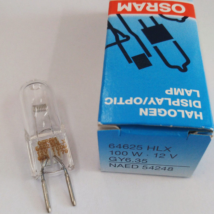 原装欧司朗/Osram 64625 12V100W光学仪器灯泡显微镜卤素米泡_虎窝淘