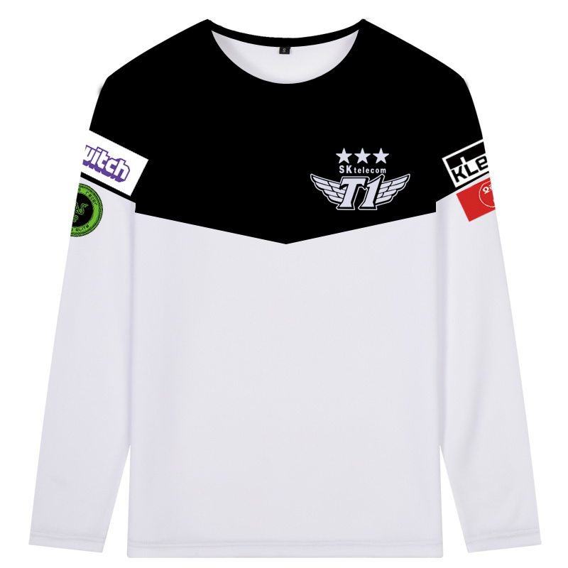 SKT战队Faker同款队服skt1新款队服s10卫衣棒球服skt1衣服男外套_虎窝淘