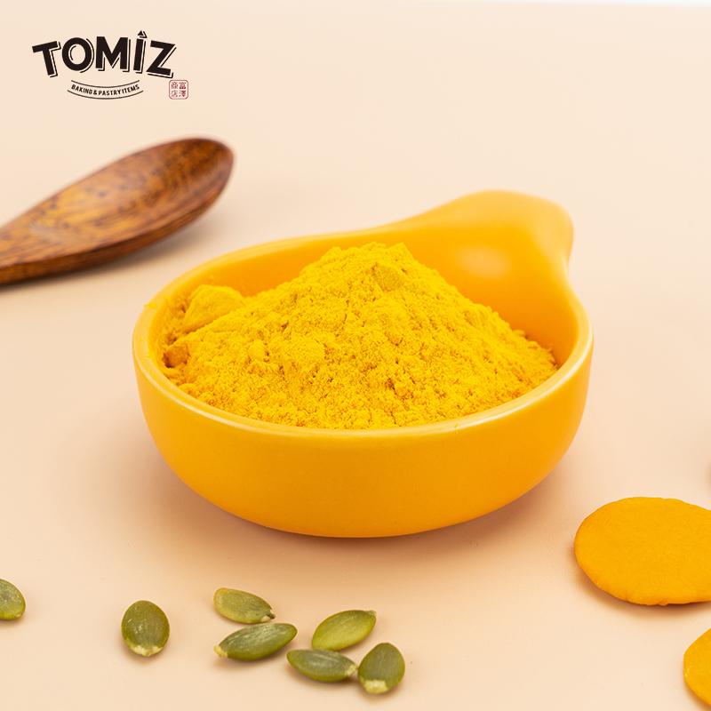 TOMIZ富泽商店南瓜粉100g烘焙辅料南瓜麦丰饼干果蔬粉面包调色_虎窝淘