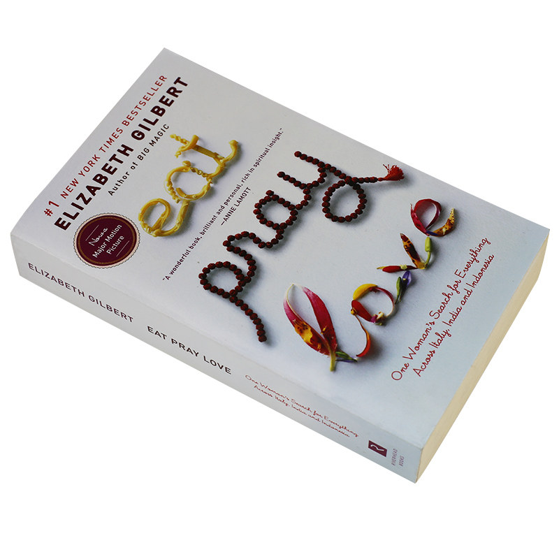 【现货】英文原版 Eat Pray Love美食祈祷和恋爱一辈子做女孩同名电影小说励志故事文学小说书籍_虎窝淘