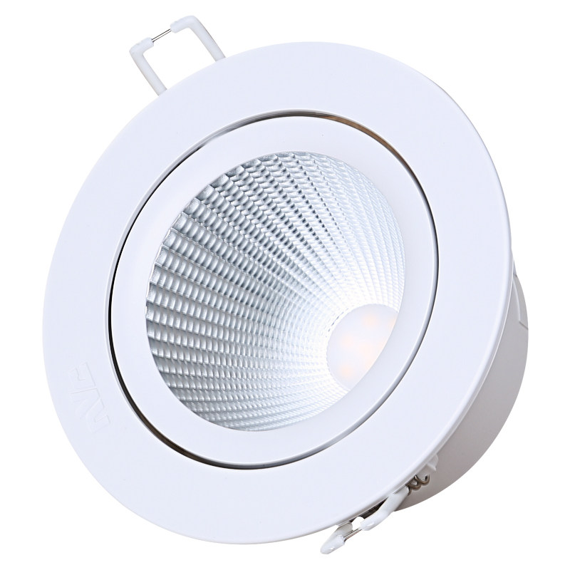 雷士照明LED天花射灯客厅卧室吊顶嵌入式COB射灯3.5W7W9瓦NLED118_虎窝淘