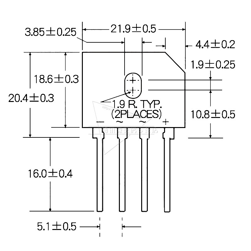 GBU810/406/808/1010整流桥8/10A 1000V整流桥桥式整流器扁桥桥堆_虎窝淘