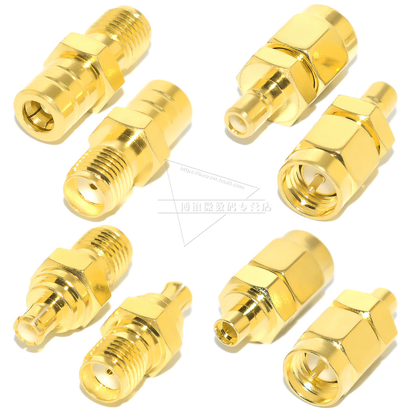 SMA射频转接头SMA转BNC TNC MCX MMCX SMB JJ KK KJ JK公母转换头_虎窝淘