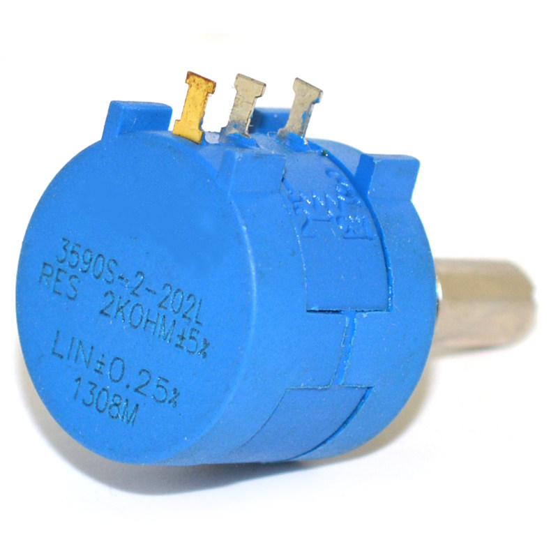 3590S-2-103L 102 104 202 1K 2K 10K 100欧可调精密多圈电位器_虎窝淘