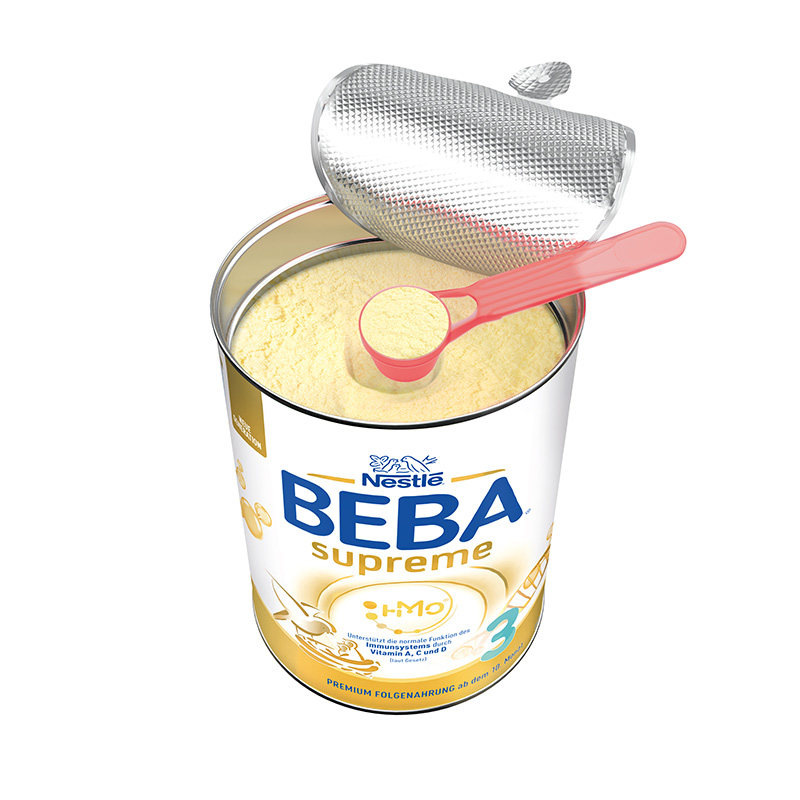 德国原装进口雀巢至尊版 BEBA金装supreme奶粉幼儿奶粉 3段830g_虎窝淘
