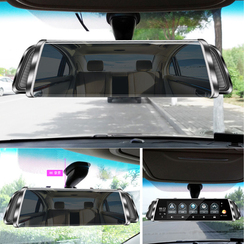 Car Cam 4G rearview mirror video recorder GPS DVR WiFi ADAS_虎窝淘
