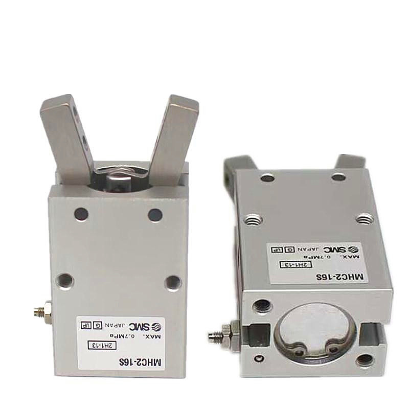 SMC机械手气爪手指气缸MHZ2/MHZL2/MHC2/MHY2-6D-10D-16D-20D-32D_虎窝淘