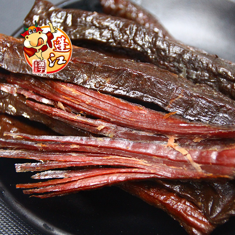 重庆四川风味牛肉干巴阿蓬江150g牛肉干袋装牛肉条手撕小吃零食_虎窝淘