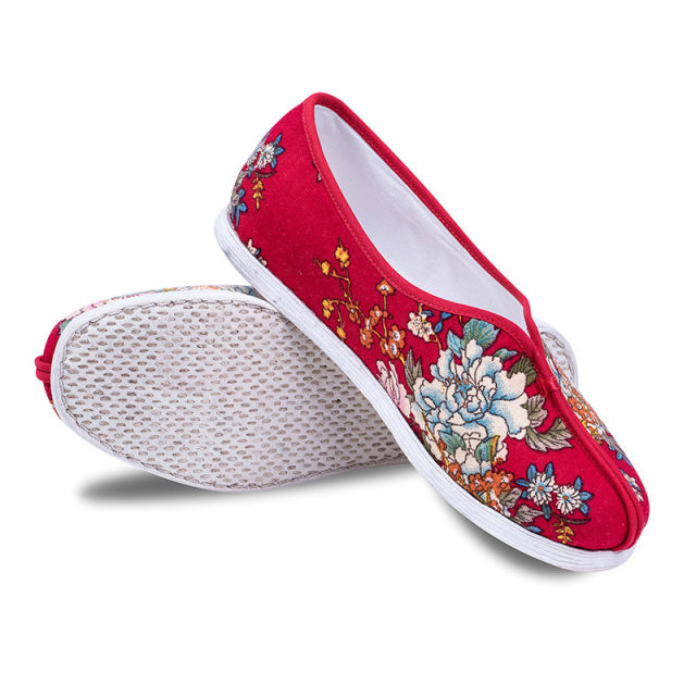 Tongshenghe old Beijing cloth shoes women's shoes mille-layout women's ...