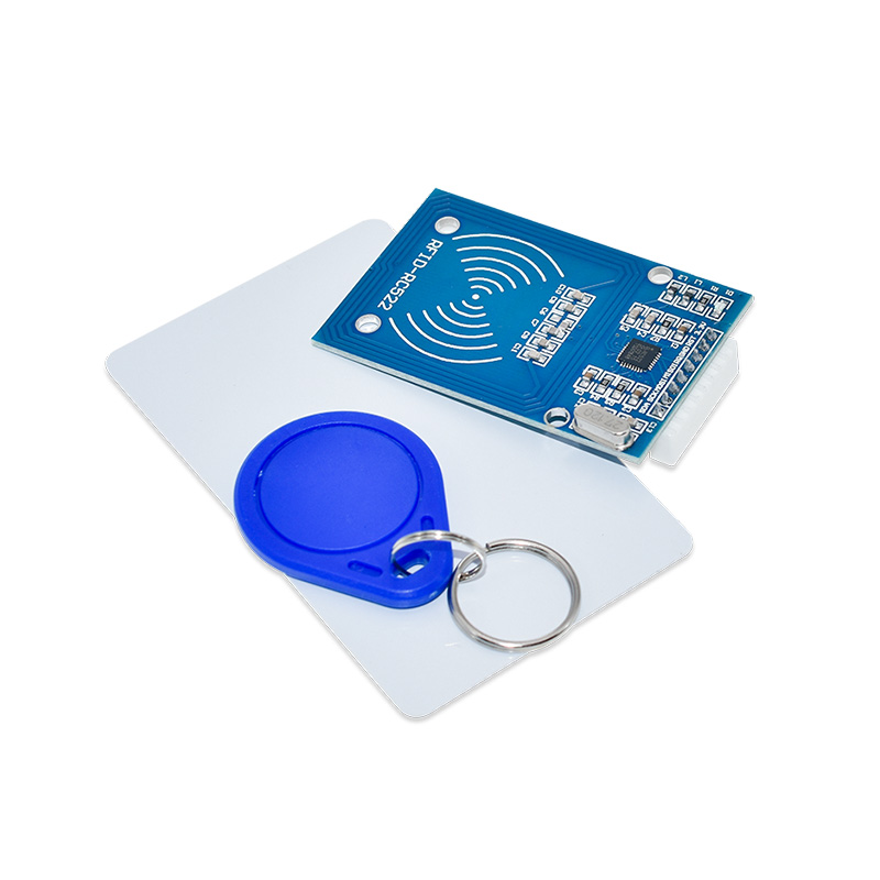 MFRC-522 RC522RFID射频 IC卡感应模块读卡器送S50复旦卡钥匙扣_虎窝淘