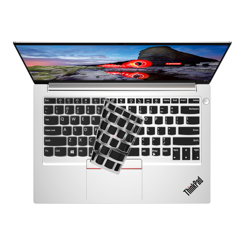 联想ThinkPad键盘膜E14笔记本e15全覆盖X1 Carbon电脑e490翼Slim e480 t14寸X13 X390贴纸t480保护膜2021款s2_虎窝淘