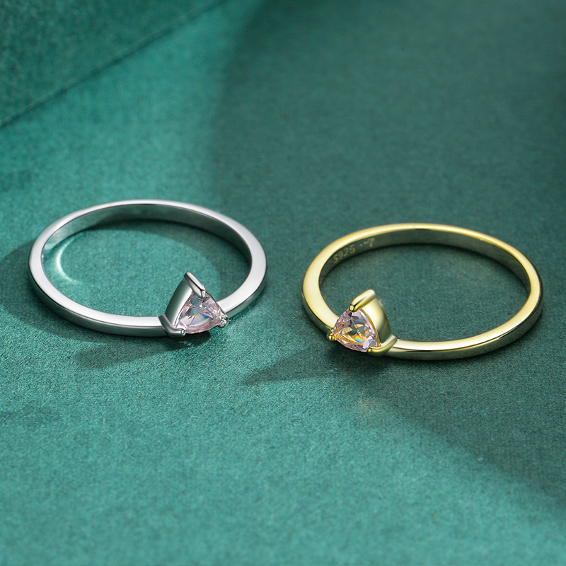 MODIAN戒指女时尚个性ins风潮925纯银摩根石高级感小众设计指环_虎窝淘