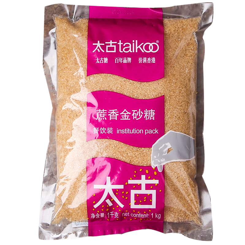太古蔗香金砂糖二砂糖300g/1kg Taikoo蔗糖焦糖布蕾咖啡烘焙原料_虎窝淘