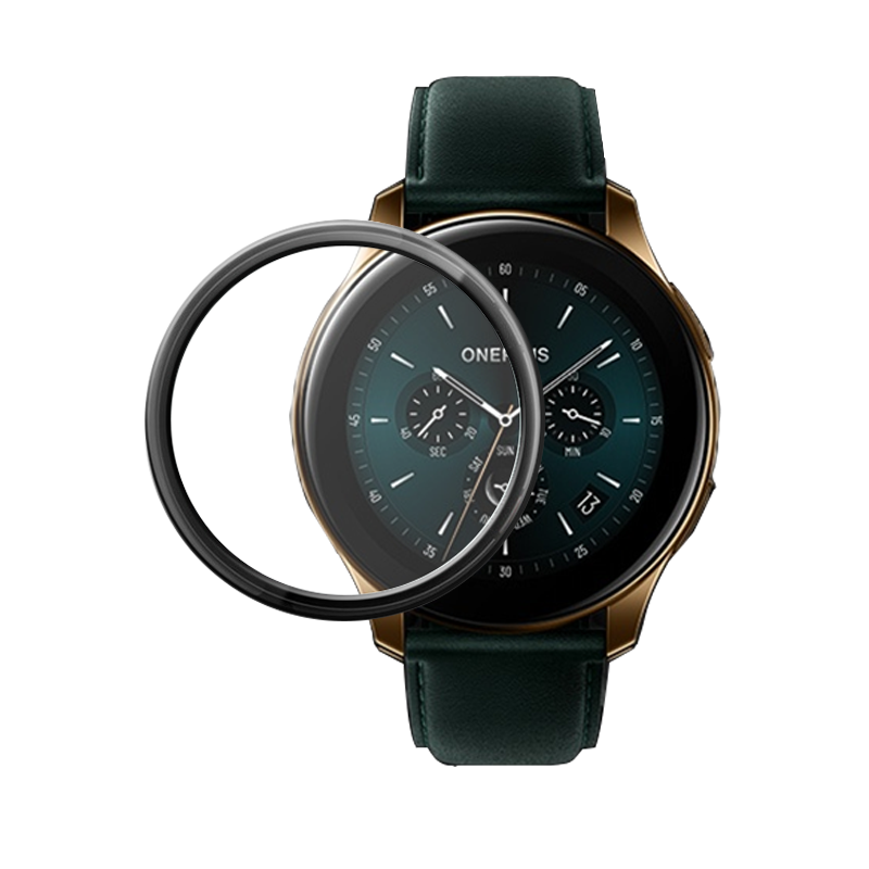 一加手表膜OnePlus Watch手表钢化膜全屏覆盖曲面高清1加watch手表1+智能运动手表保护表盘贴膜_虎窝淘