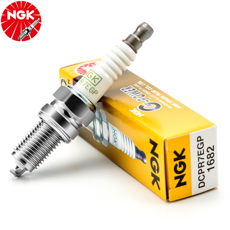 NGK铂金火花塞DCPR7EGP 1682 4支装适用于凯越宝骏630730威驰宏光_虎窝淘