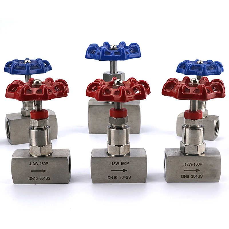 内螺纹压力表针型阀304不锈钢阀门工艺阀 J13W-160P dn15 4 6分_虎窝淘
