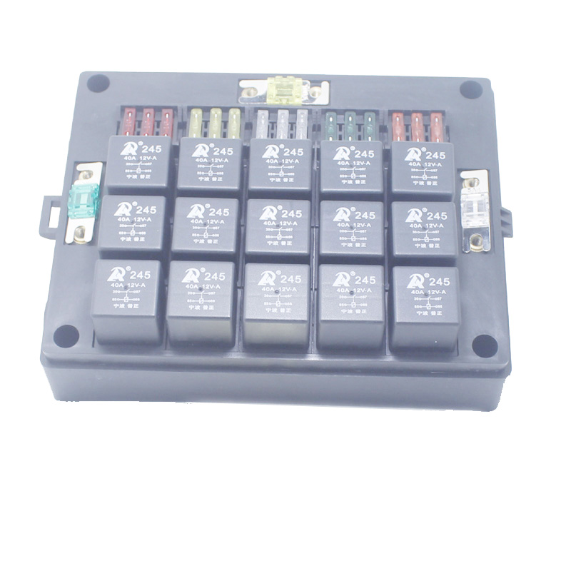 之尚房车多路汽车继电器保险丝片盒座组合总成配套12V24V控制中心_虎窝淘