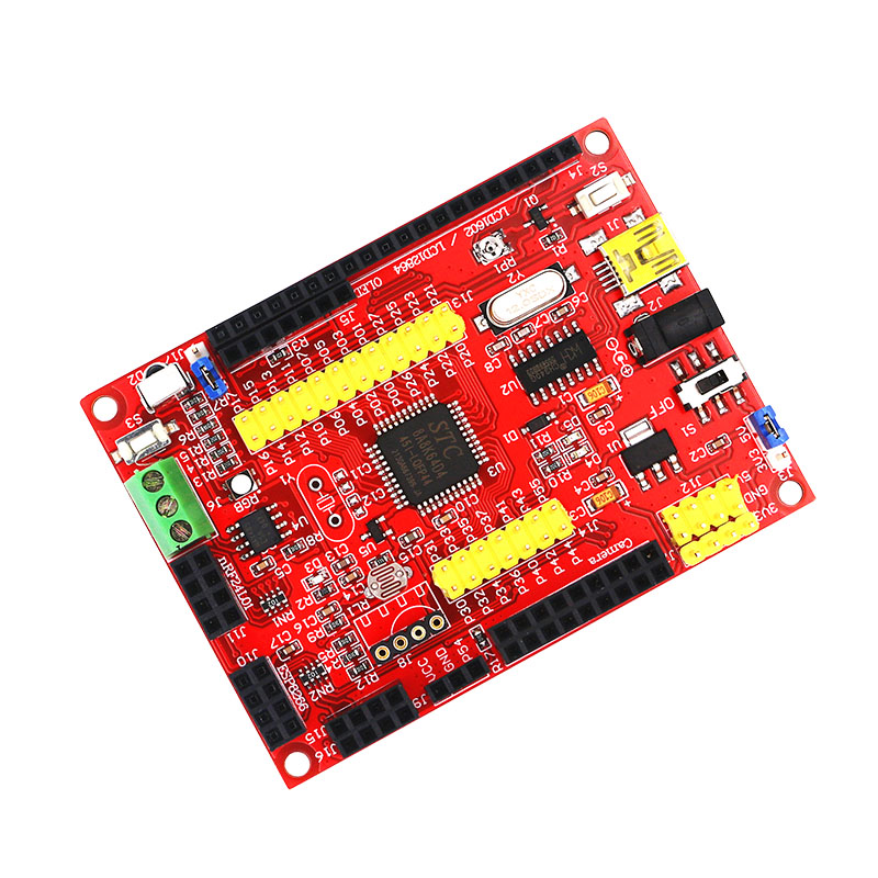 STC8A8K64D4开发板STC8A8K48D4学习板实验板带DMA系统板51单片机_虎窝淘