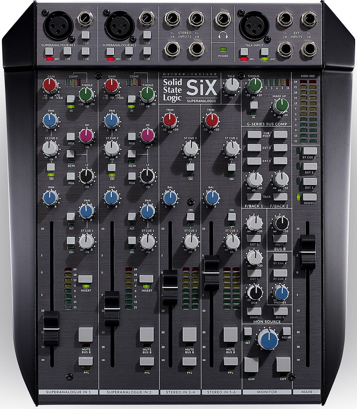 Solid State Logic模拟调音台SSL SiX桌面式6路录音混音台Big six_虎窝淘