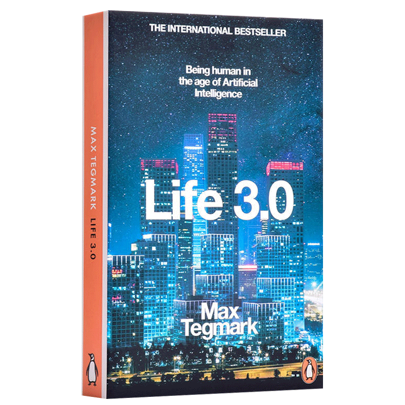 生命3.0英文原版 Life 3.0人工智能时代人类的进化与重生罗辑思维推荐钢铁侠马斯克力荐 Max Tegmark迈克斯泰格马克英文版书_虎窝淘