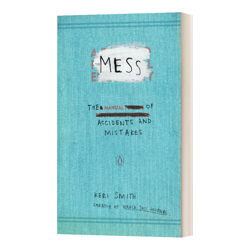 英文原版 Mess混乱 Keri Smith英文版进口英语原版书籍_虎窝淘
