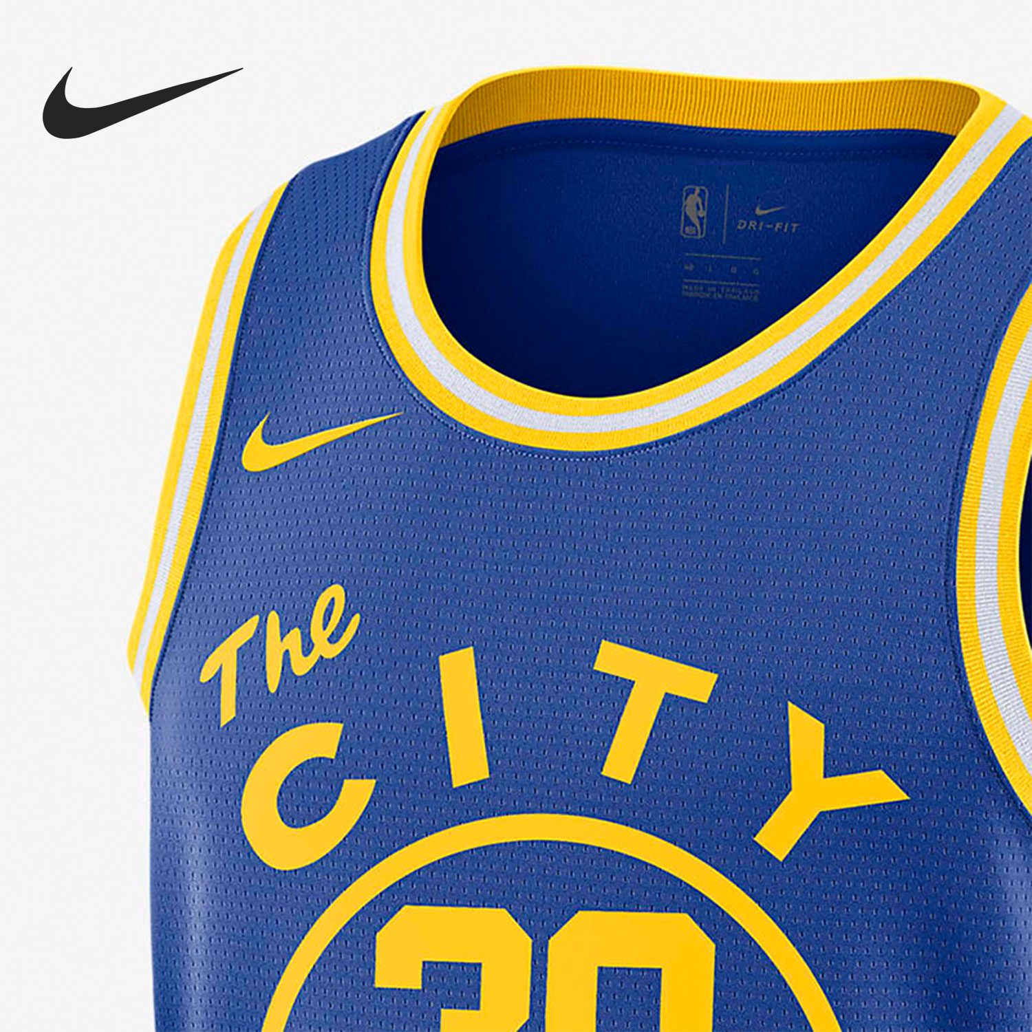 Nike/耐克正品赛季金州勇士队CLASSIC NBA SW男子球衣CN1024_虎窝淘