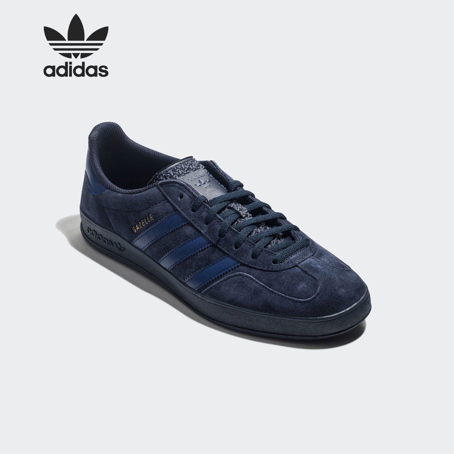 Adidas/阿迪达斯正品三叶草Gazelle Indoor男子经典休闲鞋F35170_虎窝淘