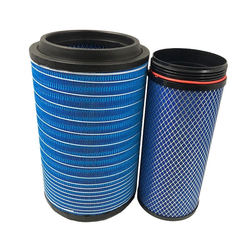 适配K2841空气滤芯豪沃T7h解放J6新悍威空滤陕汽德龙F3000欧曼_虎窝淘