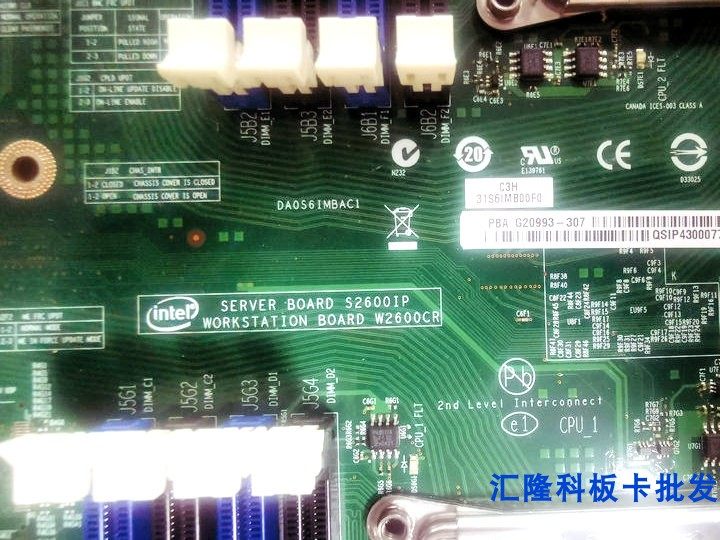 Intel/英特尔 S2600IP双路X79 C602支持8卡科学运算深度学习REG_虎窝淘
