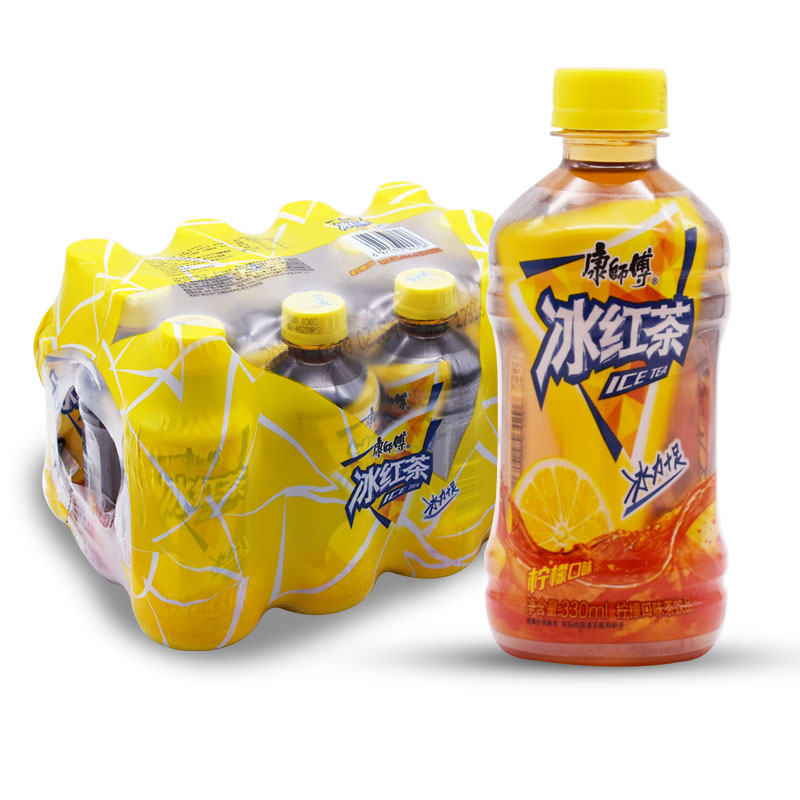 康师傅 冰红茶 330ml*12瓶 迷你小瓶便携装 茶味果味饮料_虎窝淘